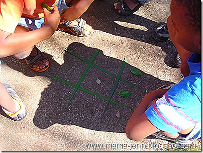 “Natural” Tic Tac Toe